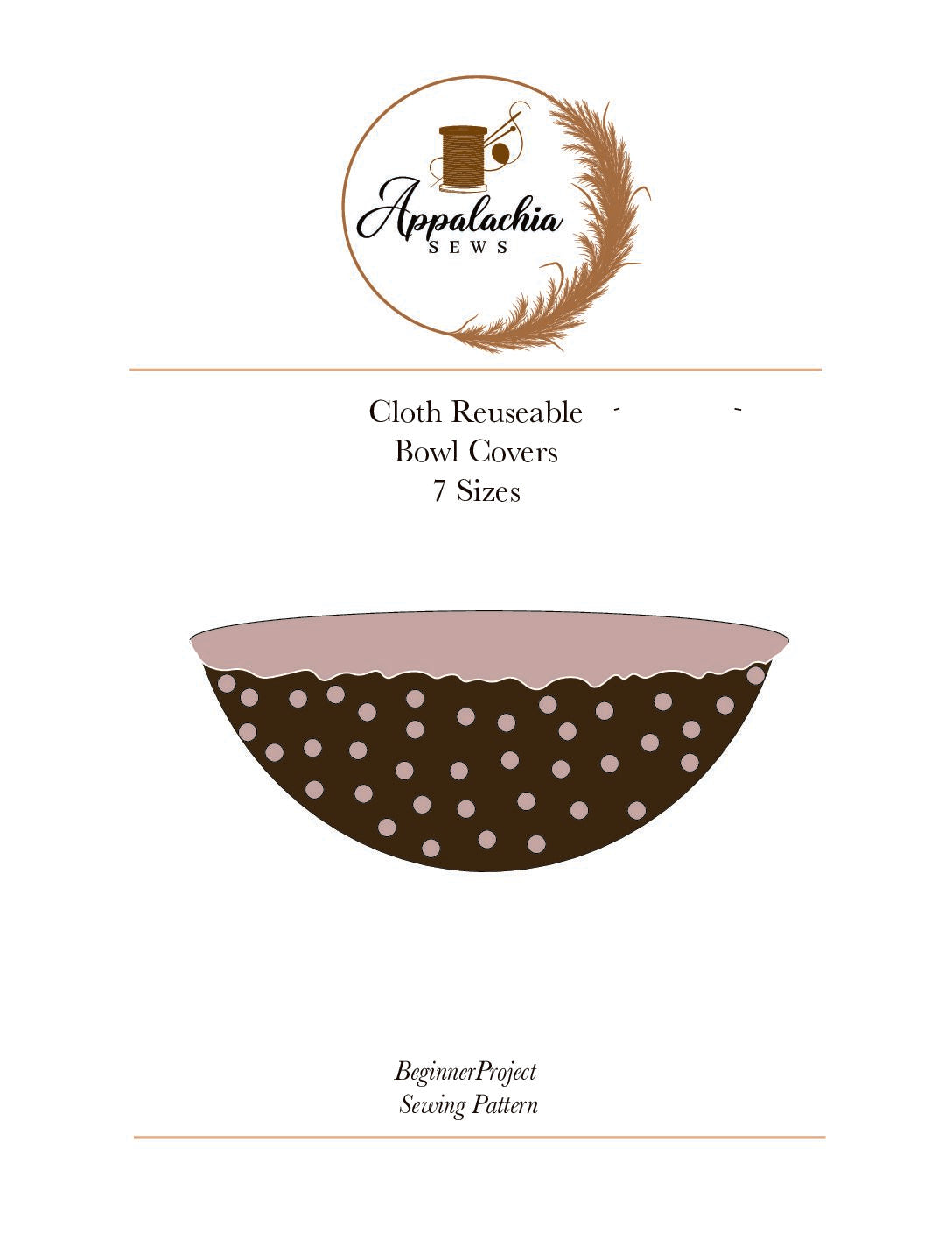 Fabric Bowl Cover : A Beginner's Sewing Project | Free PDF Pattern ...
